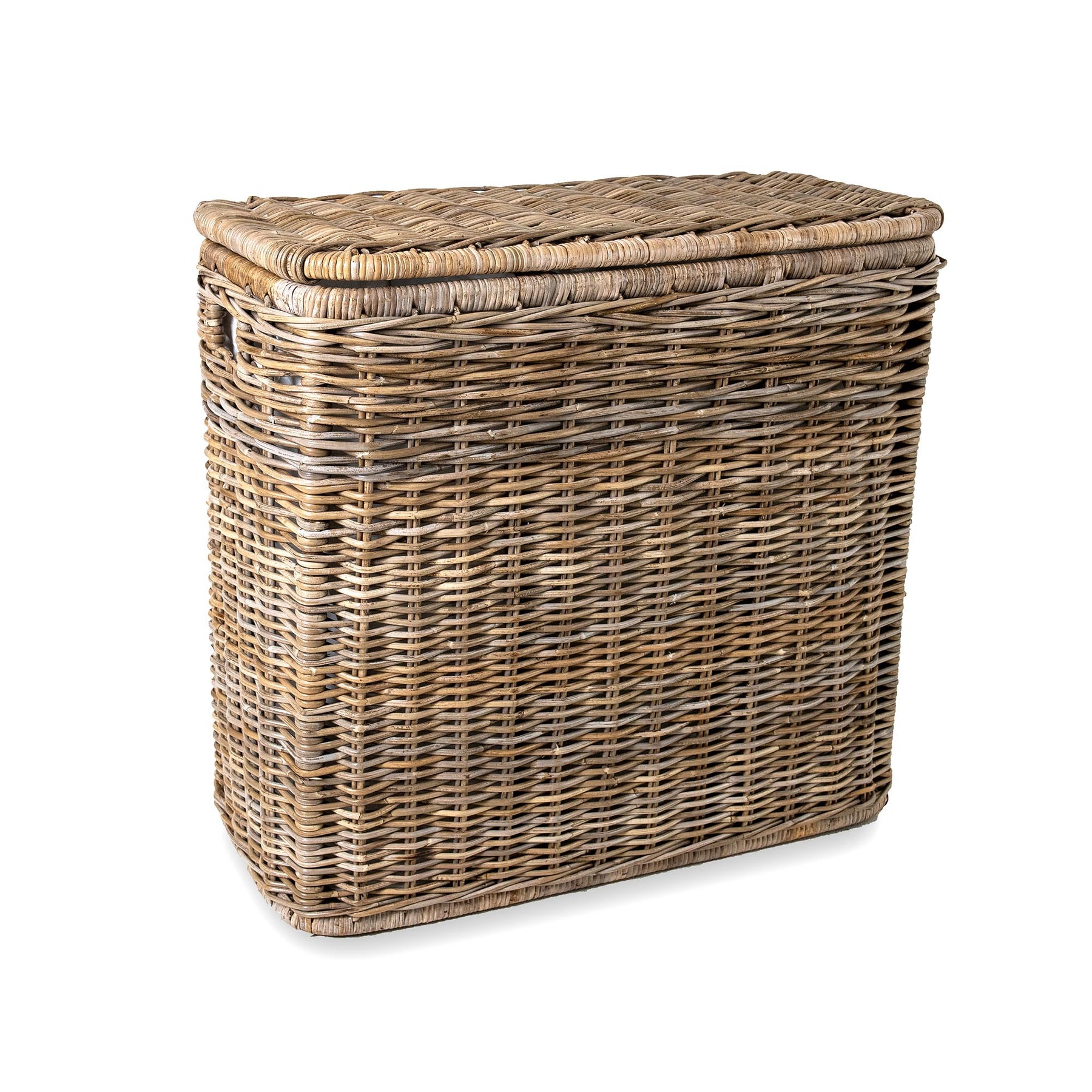 Wicker Laundry Hampers with Lid - The Basket Lady