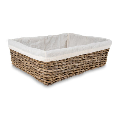 Open Wicker Baskets for Storage - The Basket Lady