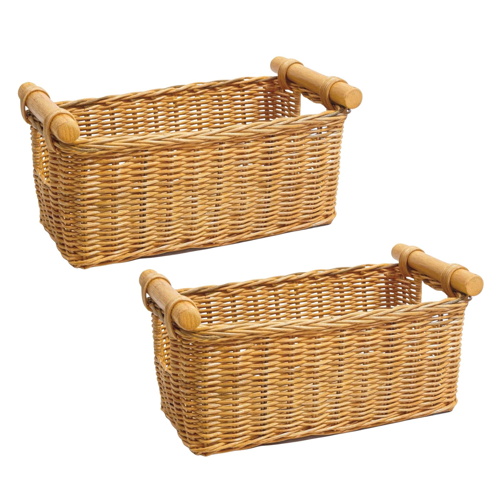 plastic baskets with handle