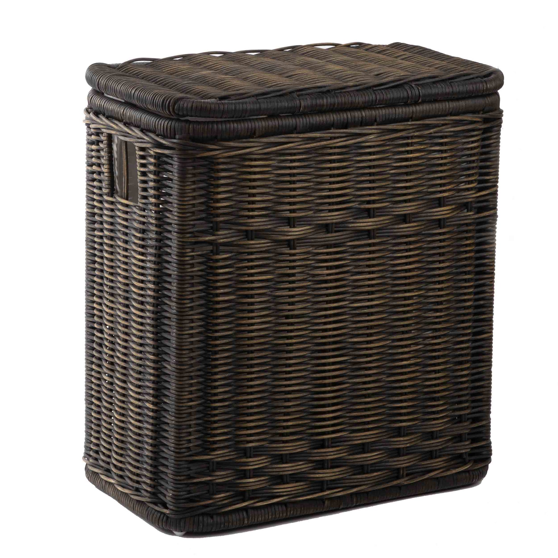 Wicker Laundry Hampers with Lid - The Basket Lady