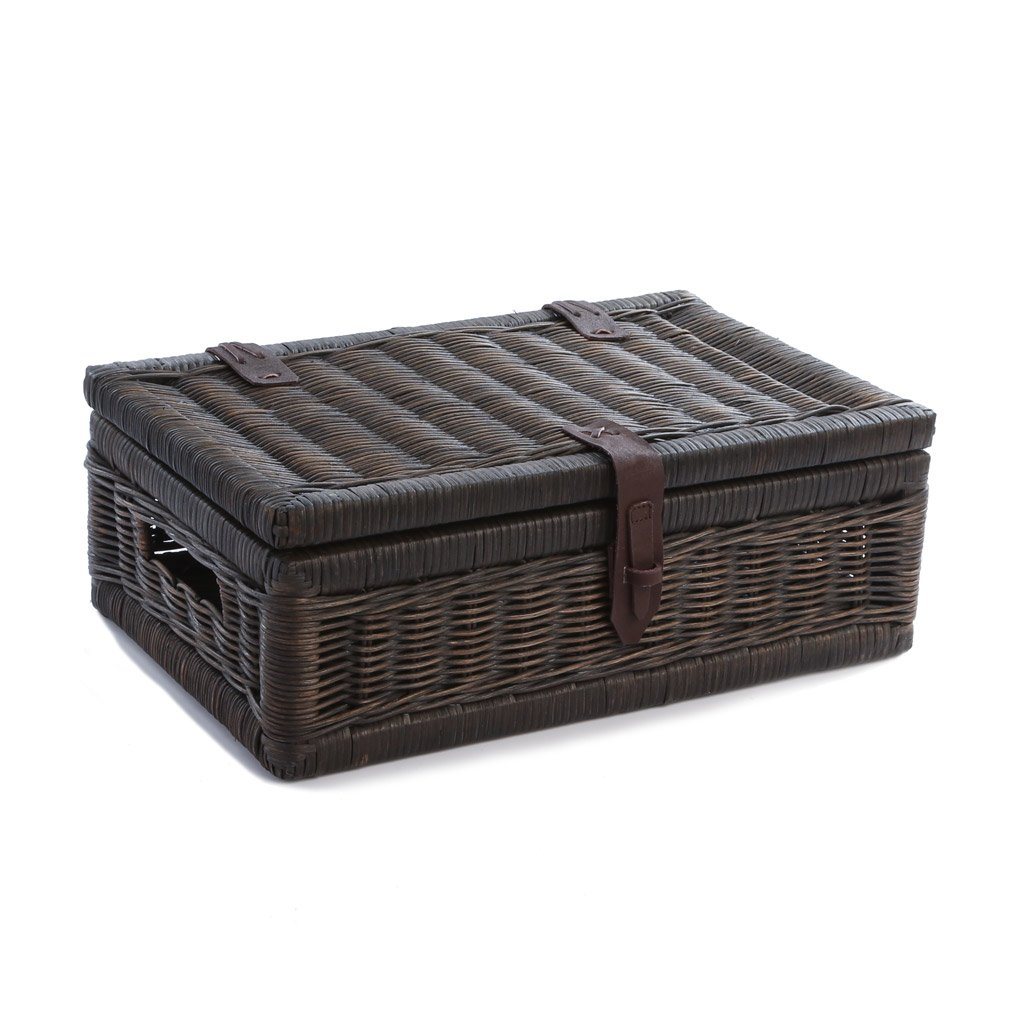 Covered Storage Basket & Lidded Storage Baskets – The Basket Lady