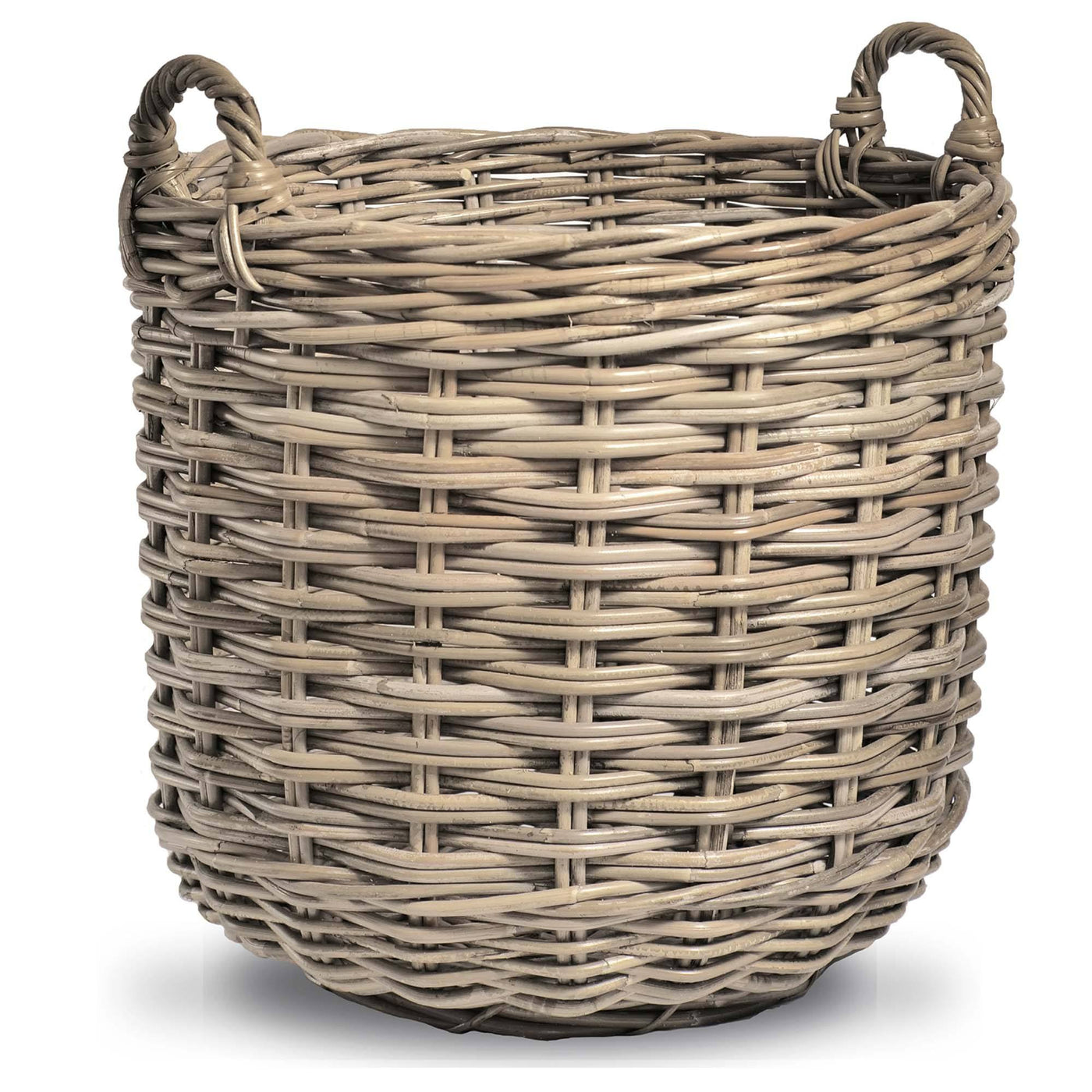 Kubu Round Storage Tote Basket | The Basket Lady