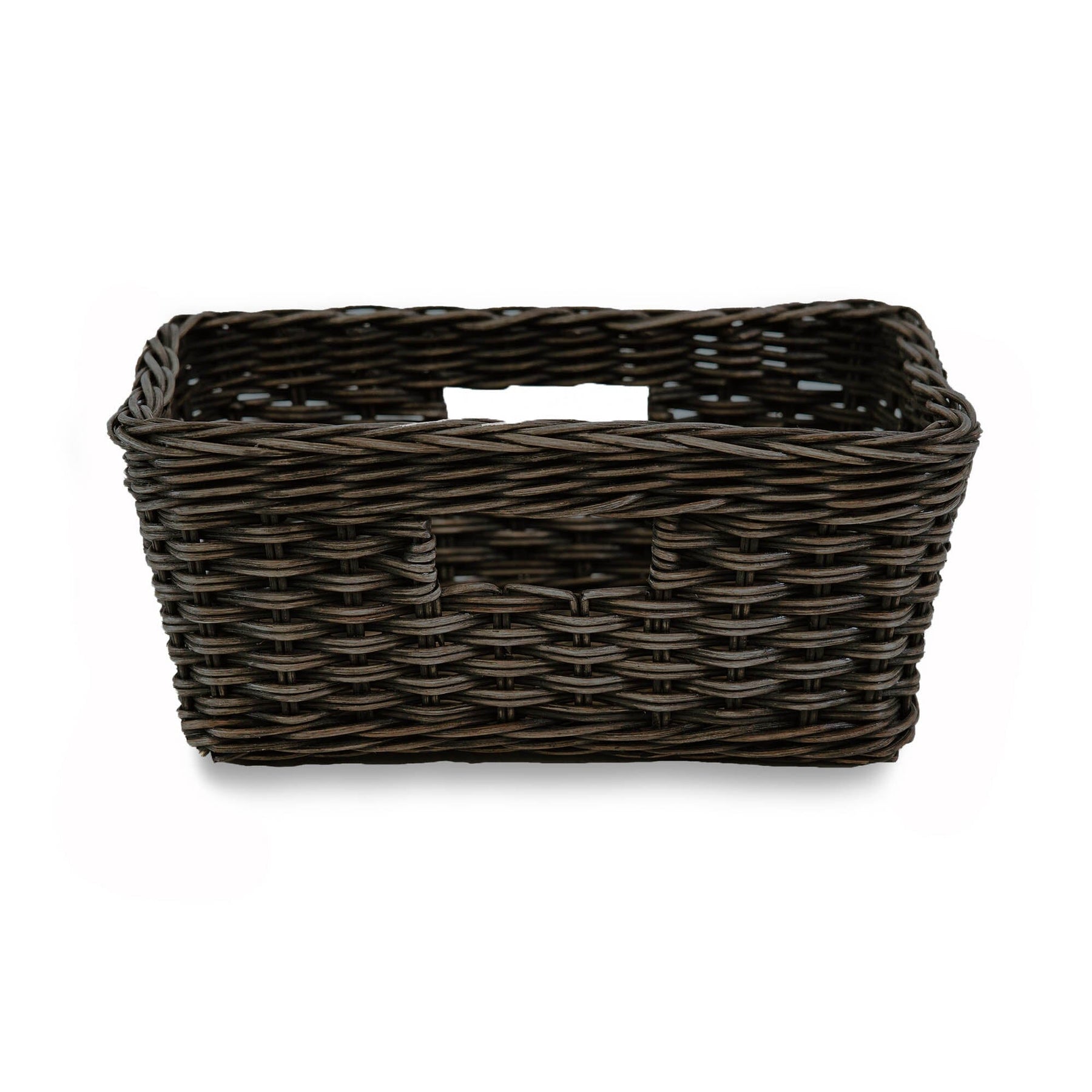 Rectangular Low Wicker Storage Basket – The Basket Lady