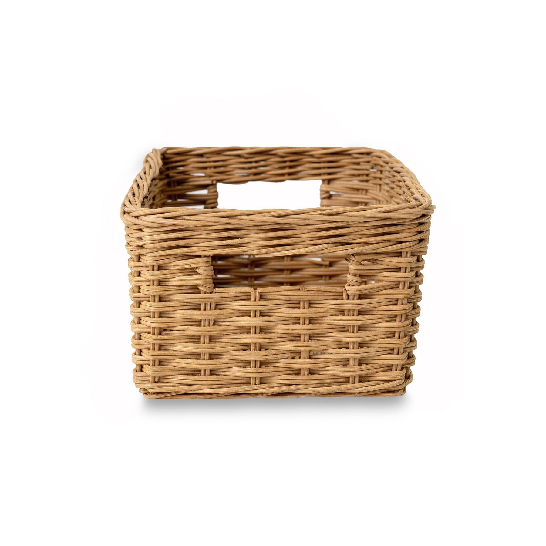 Rectangular Low Wicker Storage Basket – The Basket Lady
