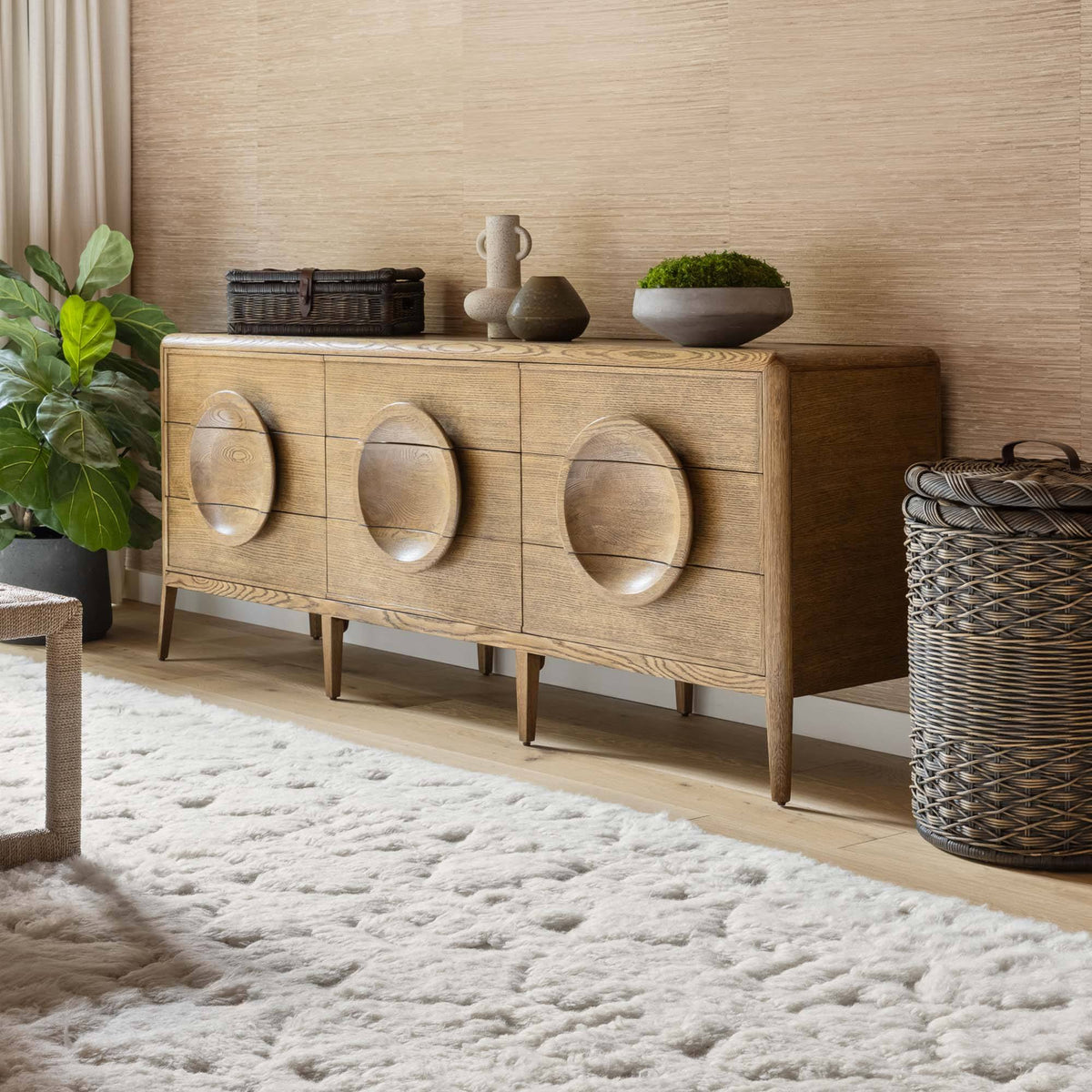 Covered Storage Basket & Lidded Storage Baskets