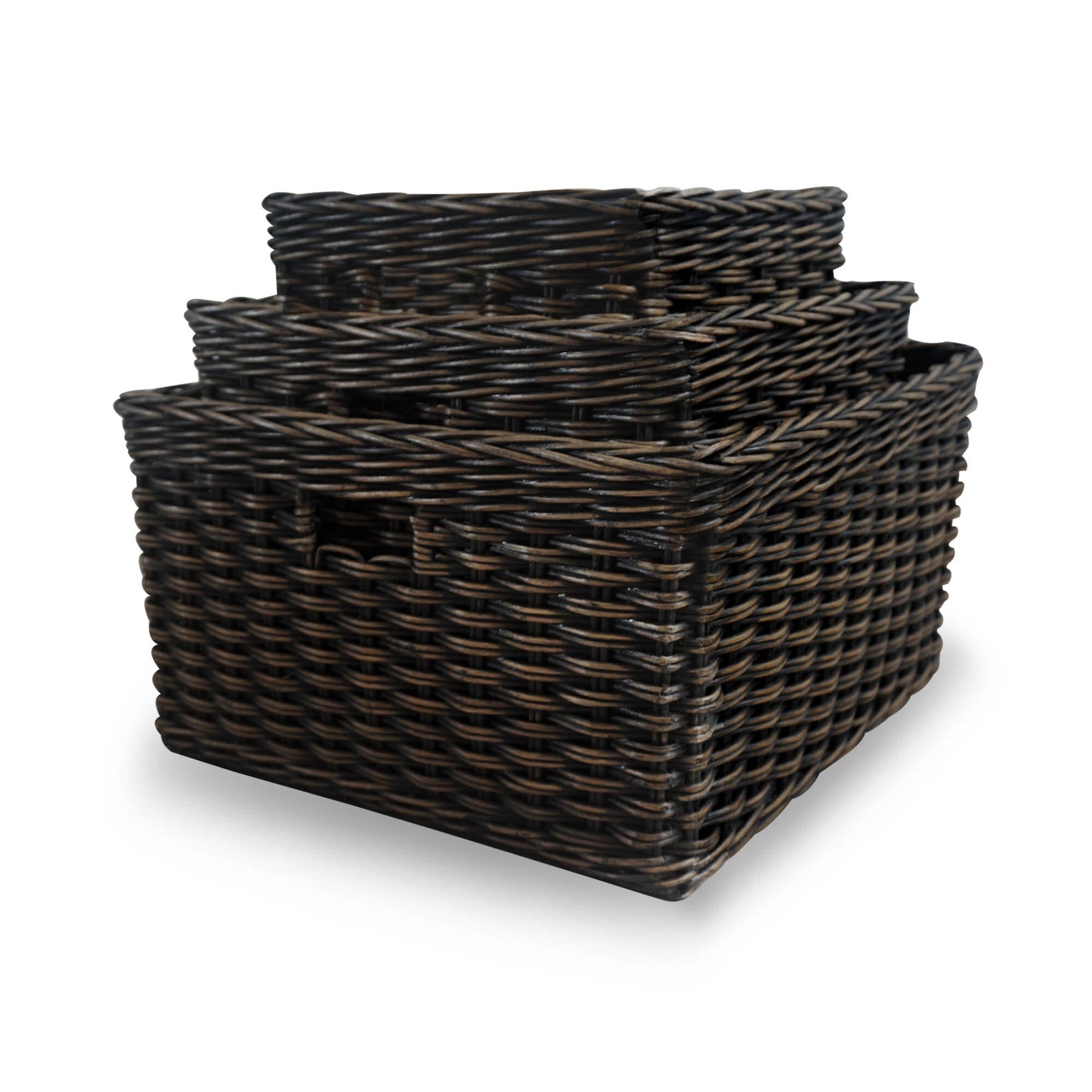 Square Deep Wicker Storage Basket – The Basket Lady