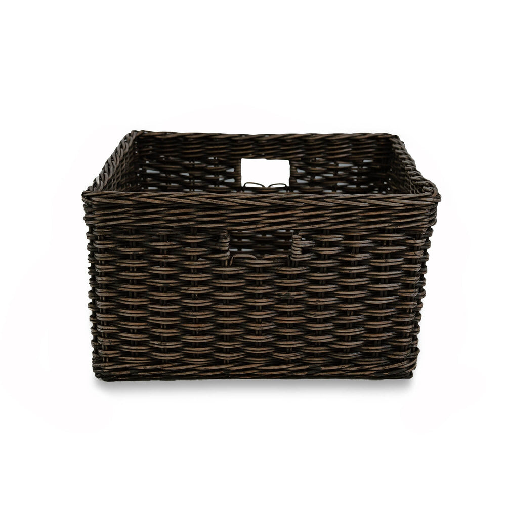 Square Deep Wicker Storage Basket