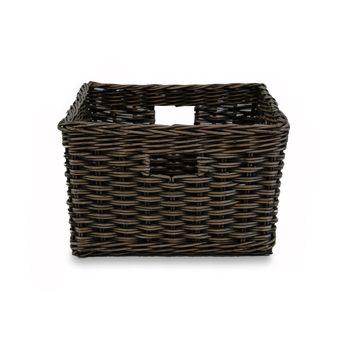 Square Deep Wicker Storage Basket