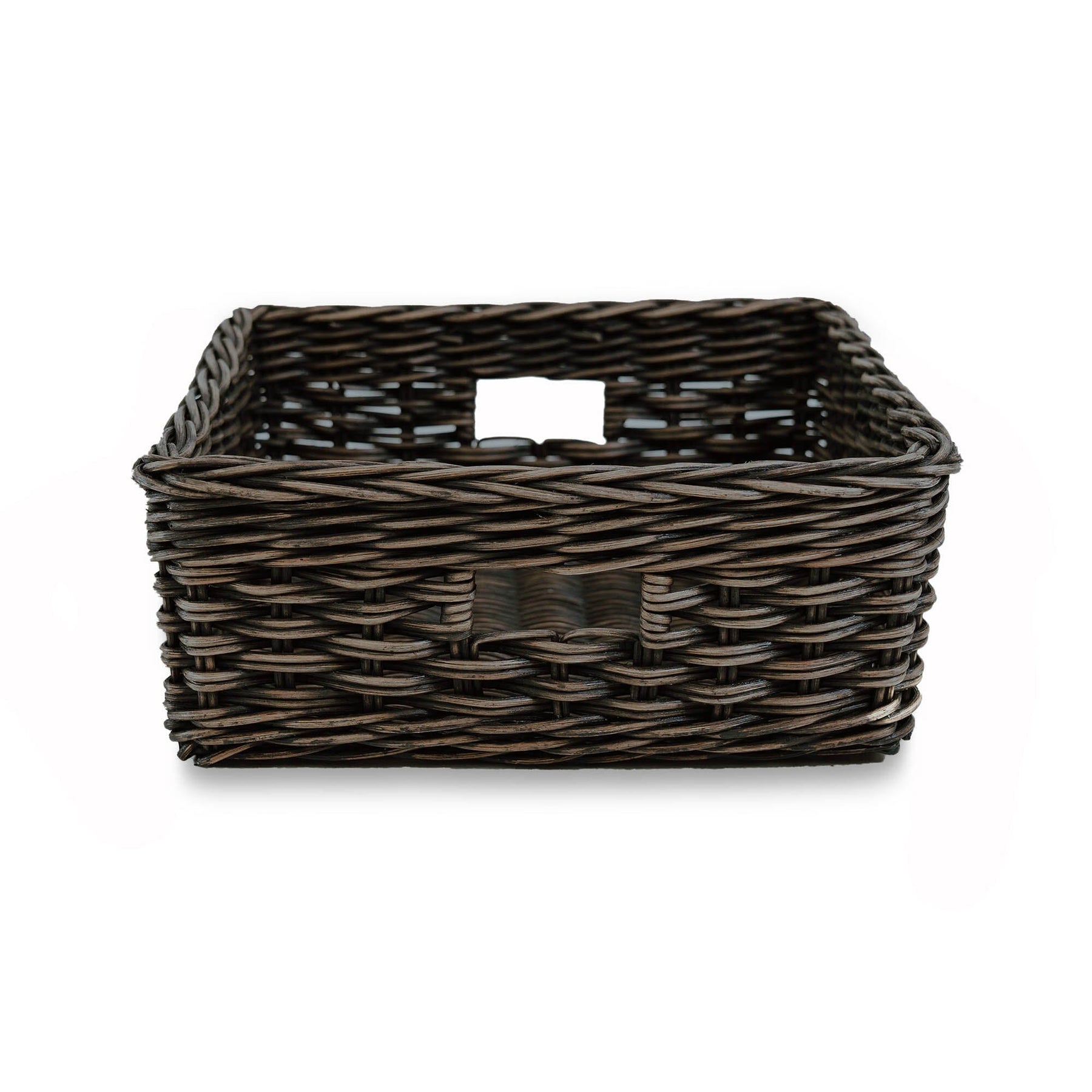 Square Low Wicker Storage Basket – The Basket Lady