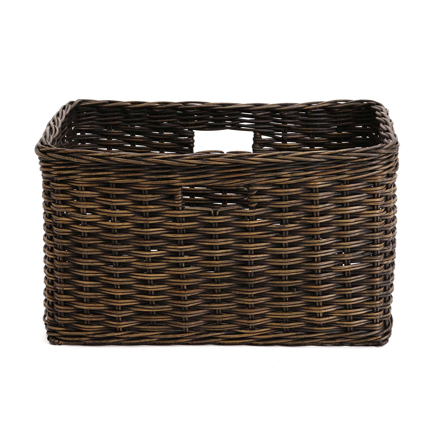 Tall Rectangular Wicker Storage Basket | The Basket Lady