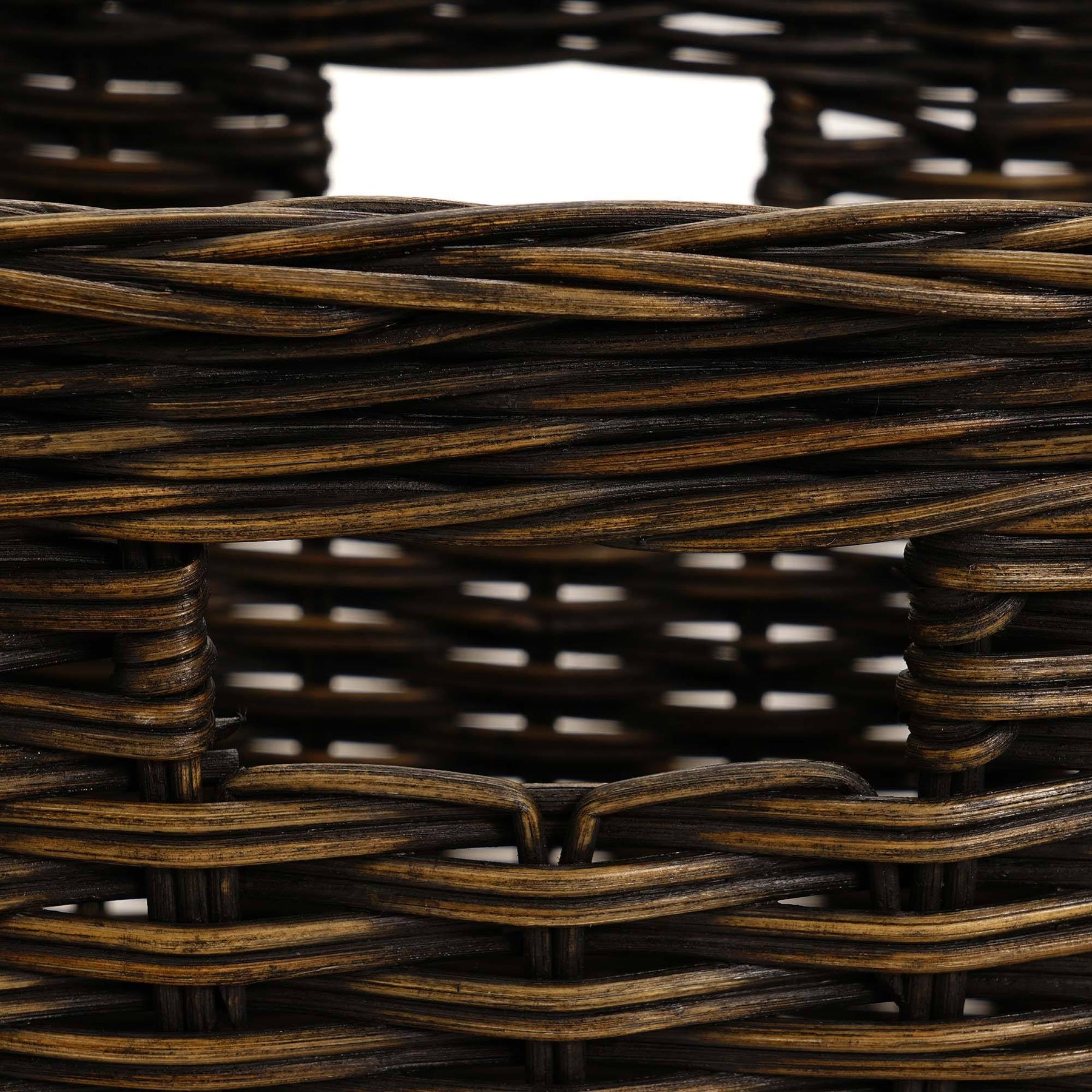 Tall Rectangular Wicker Storage Basket | The Basket Lady