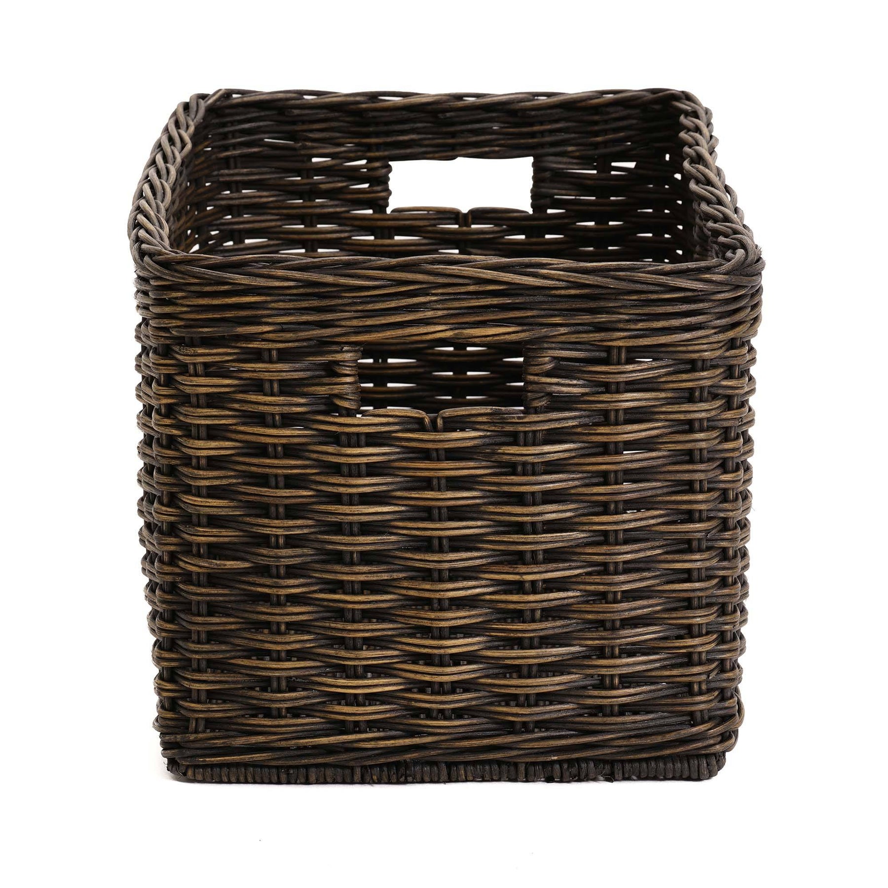 Tall Rectangular Wicker Storage Basket | The Basket Lady