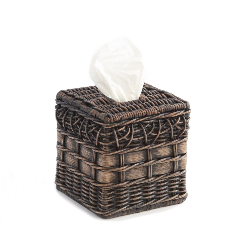 Boutique Wicker Tissue Box Cover | The Basket Lady