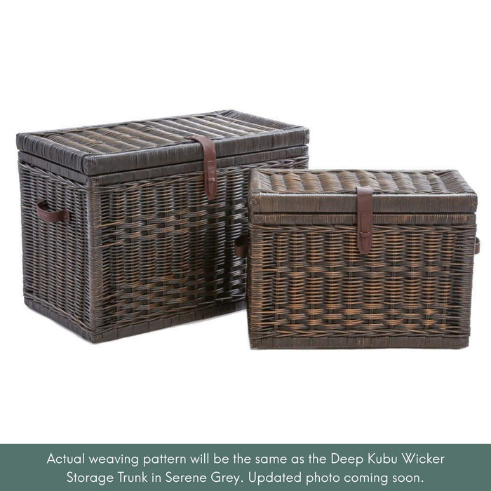 Wicker Storage Trunk | Wicker Chest
